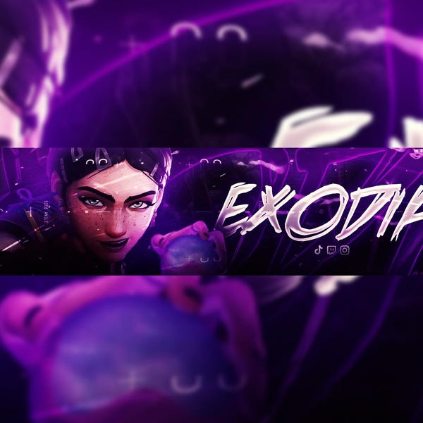 Custom 3D Gaming Banner and Logo Design | Social Media Profile ...