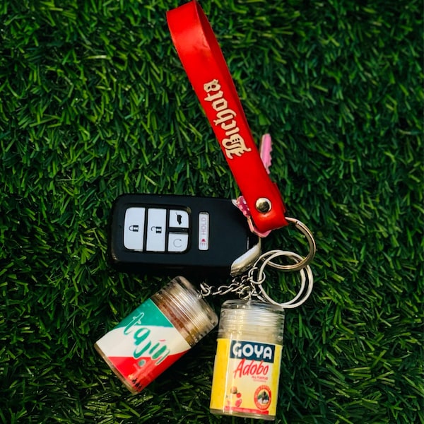 Food Seasoning Keychain | Adobo | Tajin | Lawry's | Sazon | Old Bay ...