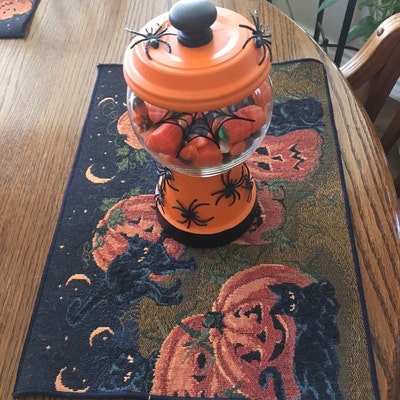 Spider Candy Dish Halloween Candy Dish Halloween Decor Terra - Etsy