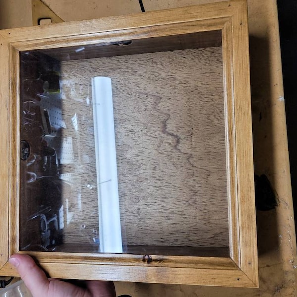 12 X 12 X 3.5" Deep Shadow Box With LED Lights - Etsy