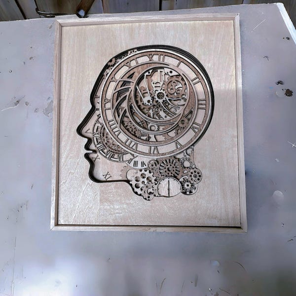 Watch Movement | Laser Cut File for Creating Multilayered 3D Mechanical ...