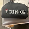 Roman Numerals Embroidery Design Font, Roman Numeric Embroidery Font ...