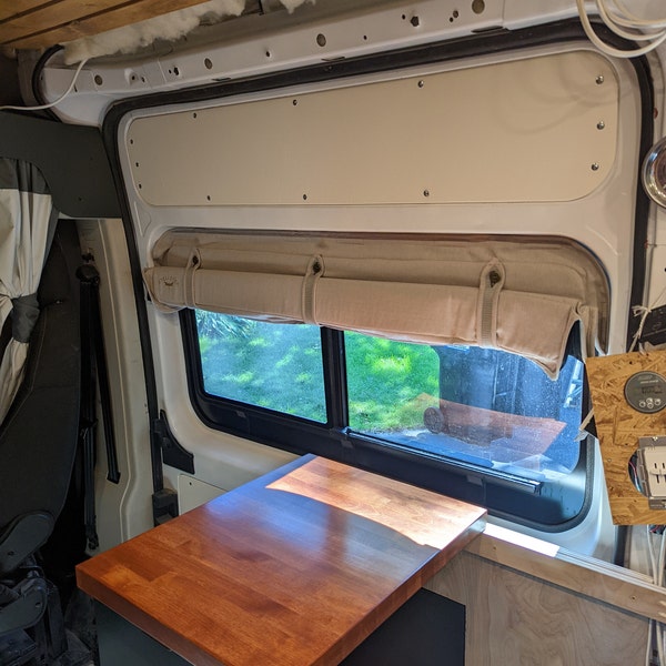 Stelletek Ram Promaster Van Window Cover Curtains, Shades, Custom ...