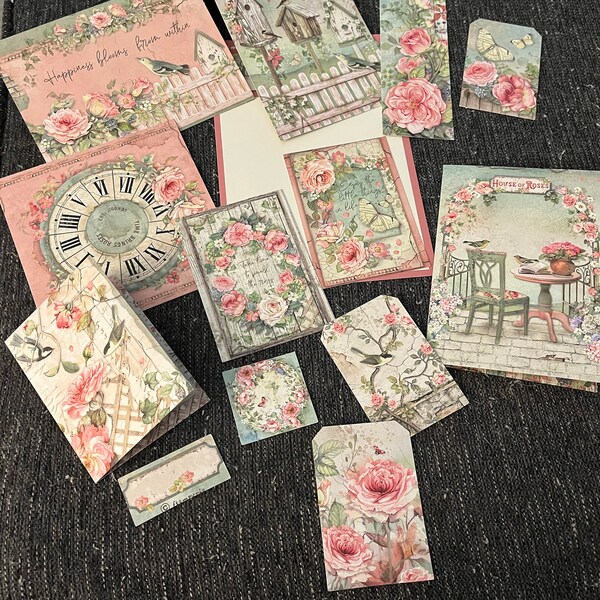 Stamperia Passion Visión D' Amour Rice Paper A4 - Stamperia - Decoupage ...