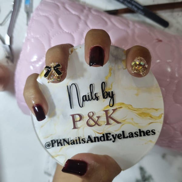 Personalised Nail Prop, Nail Advertising Tool, Nail Tech Prop, Nailfie ...