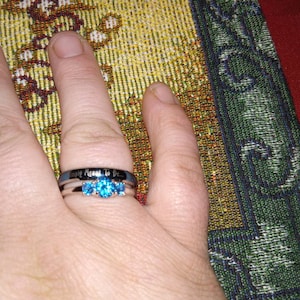 Marlin Rings Marlin Fishing Rings Fishing Rings 3 Piece - Etsy