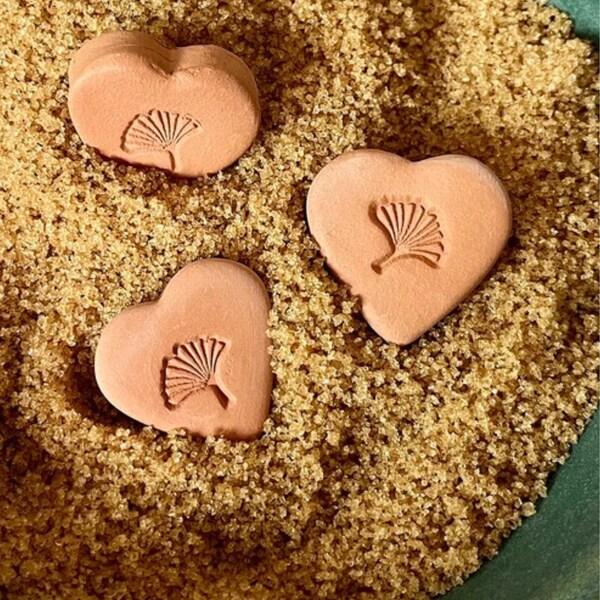 Sugar Saver/ Essential Oil Diffuser Scallop Shell Sugar Keeper Handmade ...