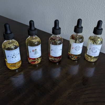 Hedge Witch Oil Ritual Oil, Intention Oil, Witchy Perfume, Divination ...