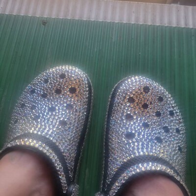 Custom Bling Designs for Women's Clogs Bedazzled Crocs Birthday Gifts ...
