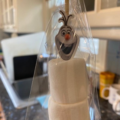 Olaf Marshmallow Pop instant Download - Etsy