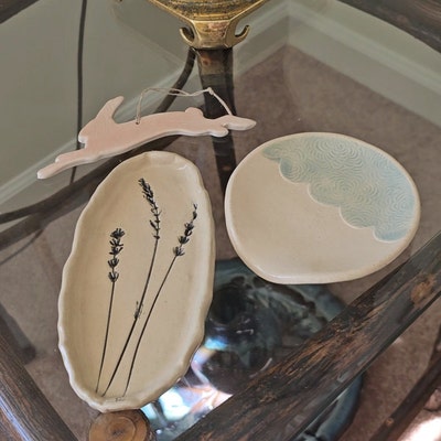 Ceramic Garlic Grater Dipping Dish, Garlic and Oil Appetizer Dipping ...