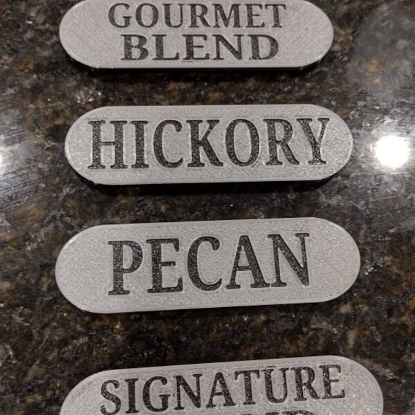 Pellet Smoker Bucket Labels Gift for Husband Garage Organizing Pellet ...