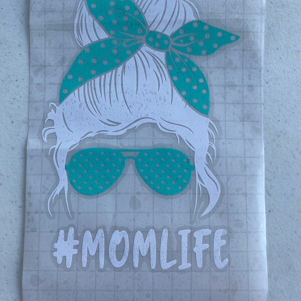 Momlife Png Svg, Messy Bun Hair Svg Png, Layered Mom Skull Svg Png, Mom ...