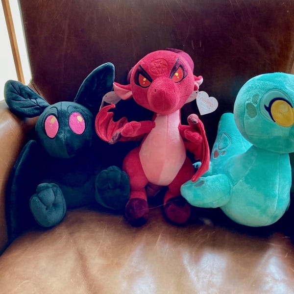 Cryptid Collection Plushies - Etsy