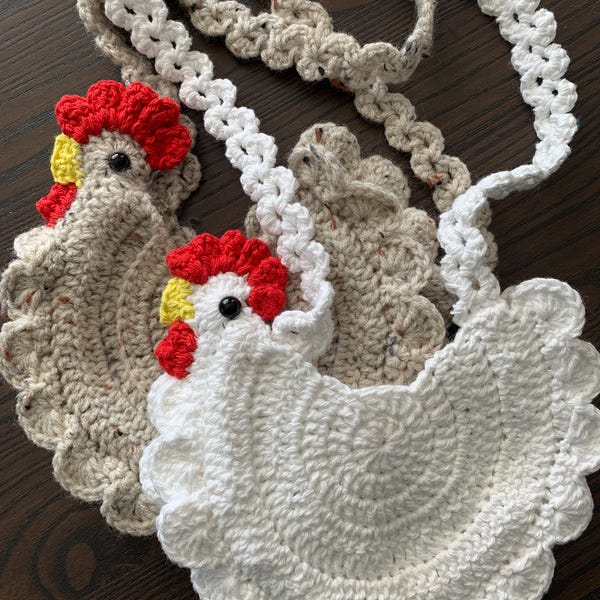 Crochet Chicken Bag Pattern Only U.S Terms - Etsy