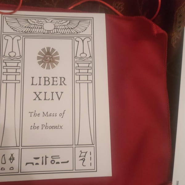 Chasuble of Lucifer * Lucifer's Phelonion * Robe of the Black Mass ...