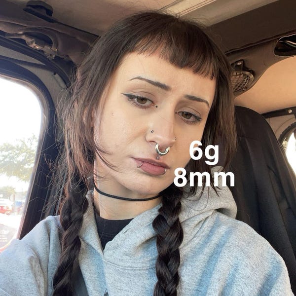 Chain Nose Ring Nose Chain Silver Gold Rose Gold - Etsy