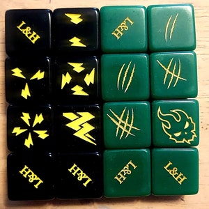 One Custom Dice With Your Choice of Pips Personalized D6 - Etsy