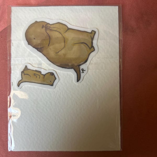 Prairie Dog Vinyl Stickers | Mama + Baby Sticker Art | Prairie Dogs ...