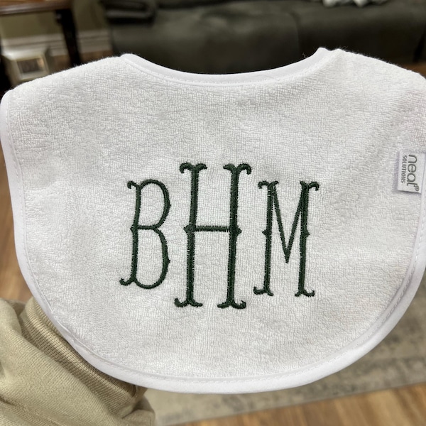 Scallop Monogram Embroidery Font, DST Font Format, PES Font, JEF Font ...