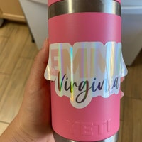 Initials Monogram Decal Personalized Monogram Decal Custom - Etsy