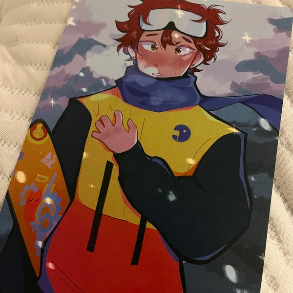 Reki & Langa Art Prints | Sk8 the Infinity - Etsy