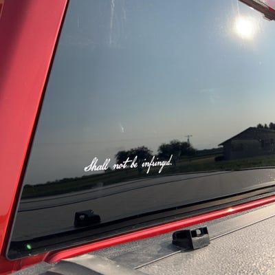 Distressed American Flag With Cross Decal for Car Truck Van Window or ...