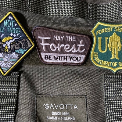 Leave the Road Take the Trail Patch 3.5 Inch Iron-on or Sew-on Badge ...