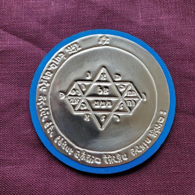 Camio Sigil Wood Burned by Hand Seal Spirit Goetia Size Aprox 8 Cm - Etsy