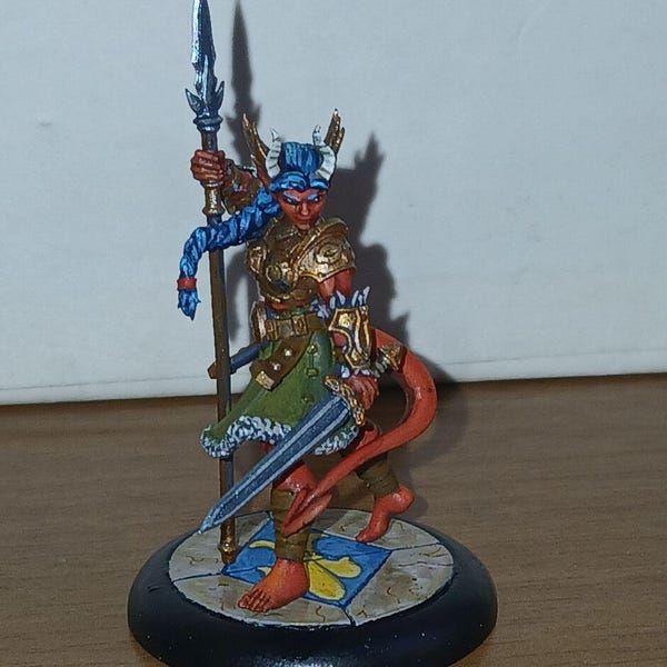 Orc Grozler Hang - Tabletop Dnd Miniature - 28 Mm, 32 Mm With Matching ...