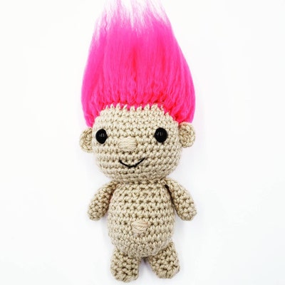 Amigurumi Troll Pattern PDF PATTERN ONLY Troll Pattern Trolls Fantasy ...