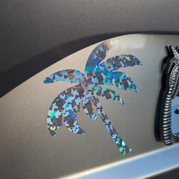 XL Ocean Wave Decal, Holographic Wave Sticker, Large Ocean Decal for ...