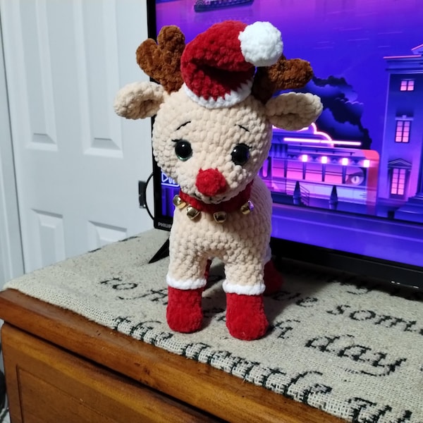 Rudolph the Red Nose Amigurumi by Aleniya2 Crochet PDF Pattern Tutorial ...