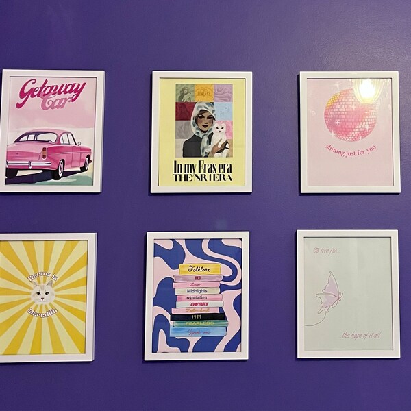 Long Live Print, Speak Now Poster, Magic We Made Poster Pink Wall Art ...