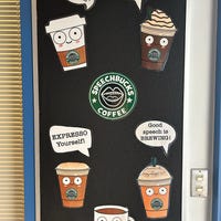 Birthday Display Bulletin Board Classroom Decor Kit, Frappé Birthday ...