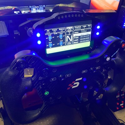 Sim Racing Dashboard Touchscreen Display Leds RPM Simhub PSR - Etsy