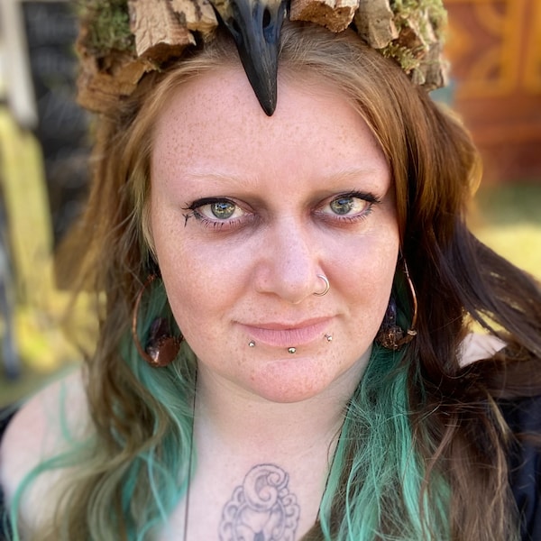 Shaman Crown-folklore,pagan,cosplay,larp,wearableart,darkvibe,costumes ...