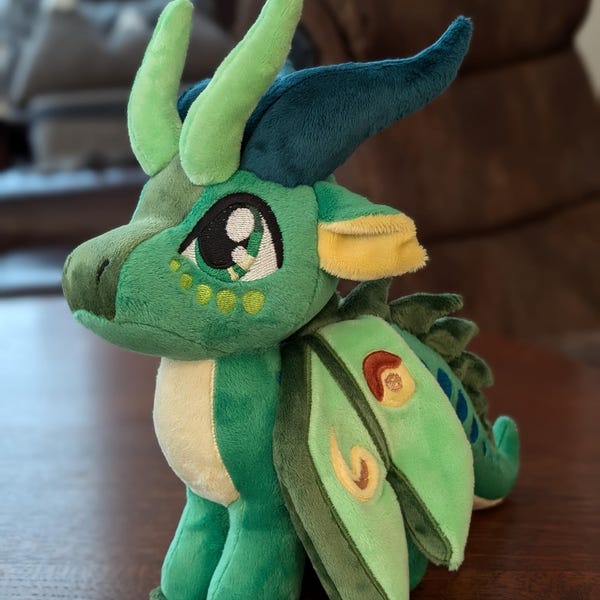 Custom Dragon Plush - Custom Dragon Plushie - Custom Plushie - Custom ...