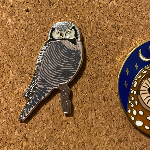 Hawk-moth Series Large Collectors Card Pins 1-4 Enamel Pin Badge - Etsy