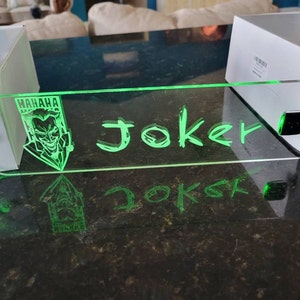 Custom Acrylic Hood Prop - Etsy