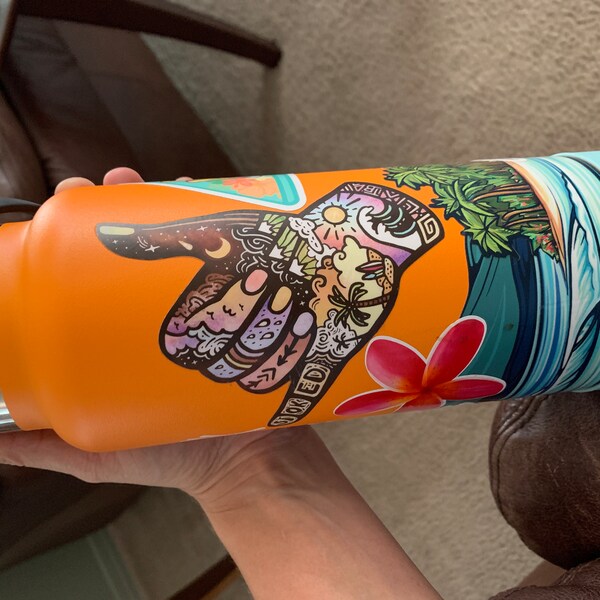 STOKED // Weatherproof Outdoor Sticker // Vinyl 4" - Nature, Exploring ...