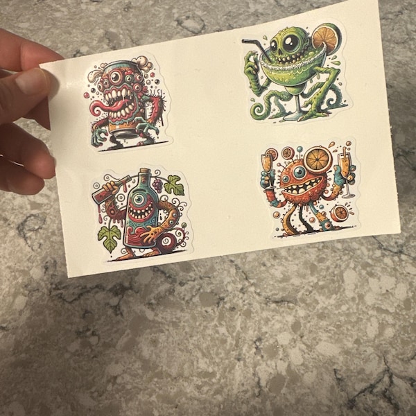 BOOMBOX MONSTER Vinyl Sticker for Laptop Water Bottle Skateboard ...