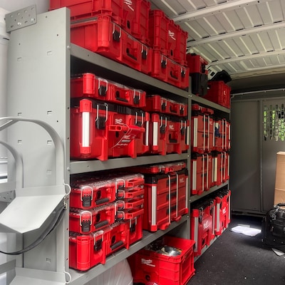 Milwaukee Packout Locking Wall Mount by Unbeaten Path Designs Compact ...