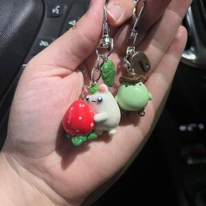 UFO Cow Keychain Handmade Polymer Clay Figurine - Etsy
