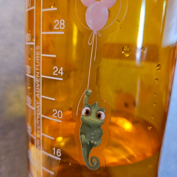 Pascal Mickey Balloon Rapunzel Tangled Transparent Laptop Stickers ...