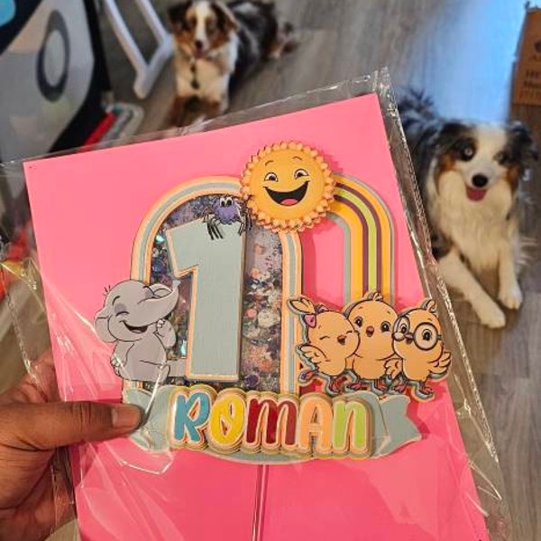 Cánticos Cake Topper, Pollitos Cake Topper,cánticos Party Theme ...