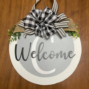 WELCOME SIGN Welcome Guests to Your Home With This Hand - Etsy