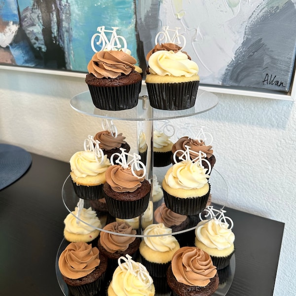 12 Treble Clef Cupcake Toppers (acrylic) - Etsy