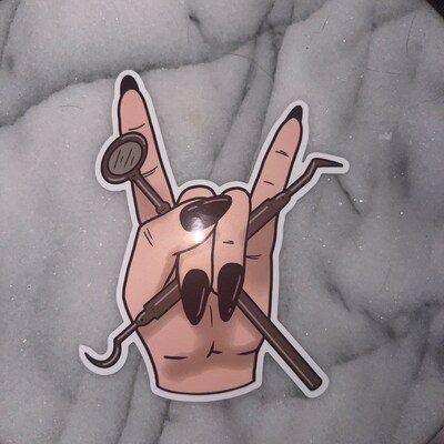 Beautiful DENTAL ASSISTANT, Dental HYGIENIST, Dentist Car Stickers, 4x3 ...