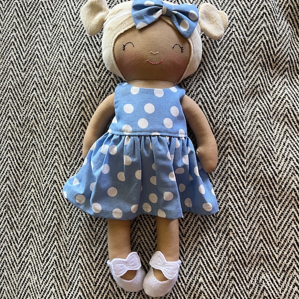 Handmade Rag Doll, Design Your Own Doll, Custom, 40cm 16, Dress up Doll ...